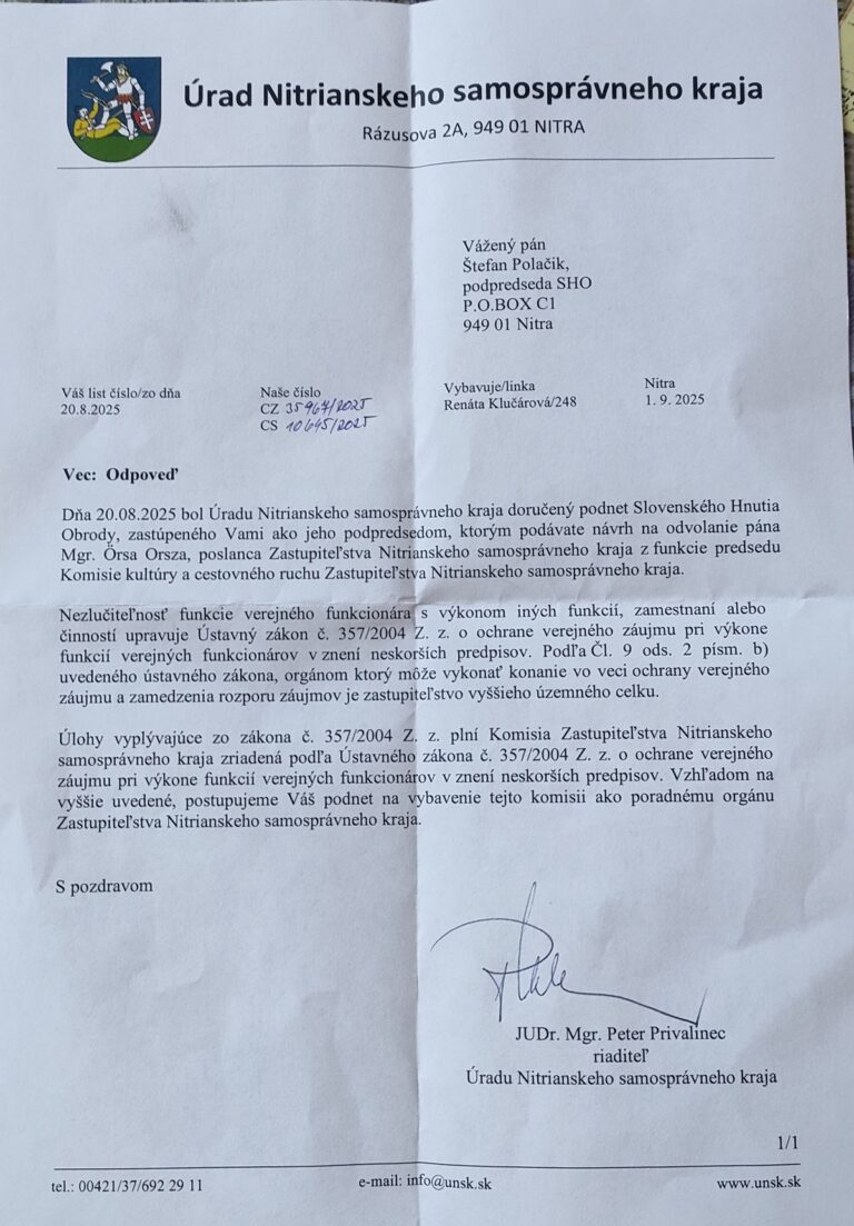 Noviny Právo Národa: Štefan Polačik reaguje na protištátnu činnosť na ...